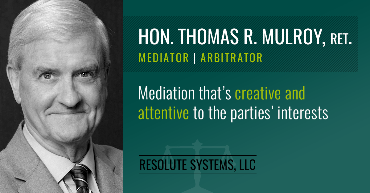 Judge Thomas Mulroy to Moderate and Speak at the Chicago Bar ...